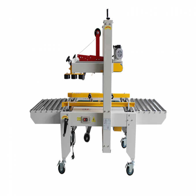 FXJ-6050 Carton Sealing Machine Energy Efficiency Automatic Box Taping ...