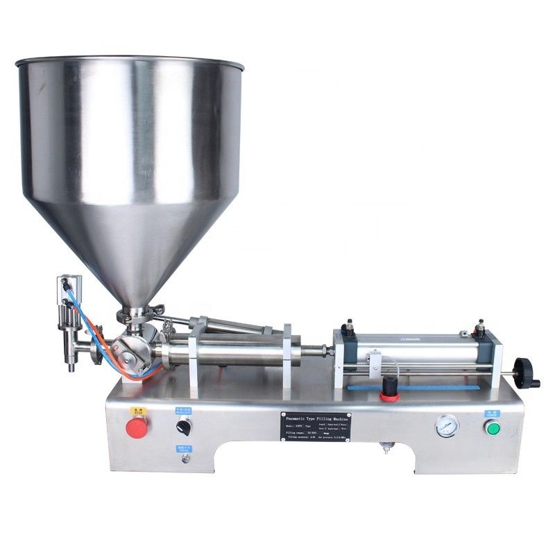 Packaging Type Stand-up Pouch 110V Semi Automatic Small Piston Paste ...