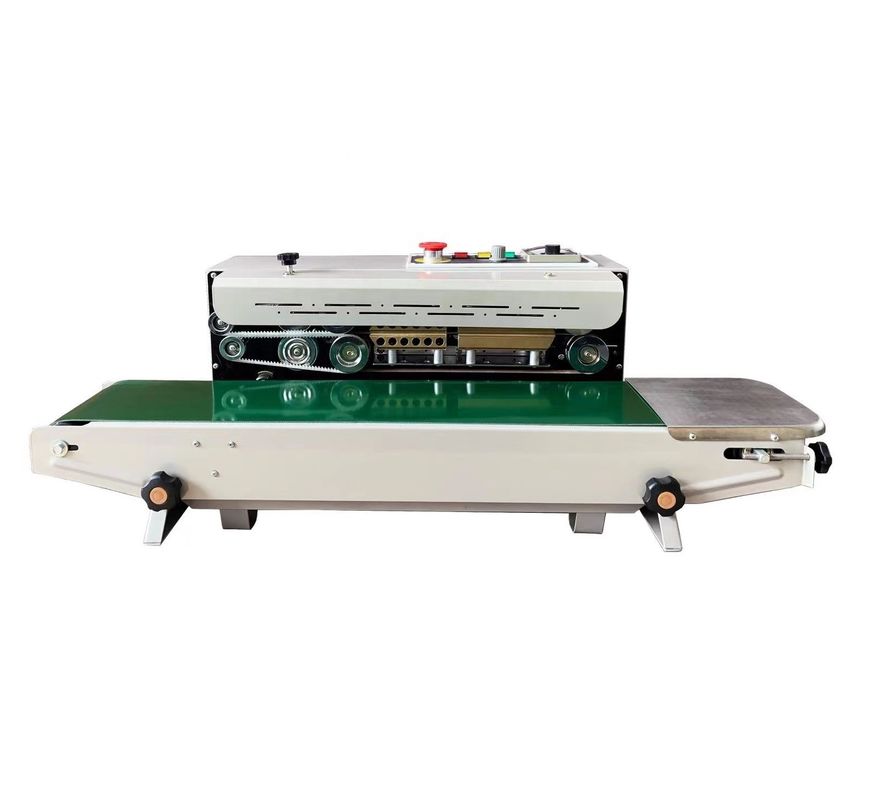 FR900 Automatic Horizontal Continuous Plastic Bag Band Sealing Sealer ...